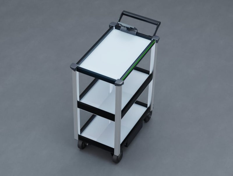 Autonomous Mobile Robotic Cart C2 - Quasi Robotics