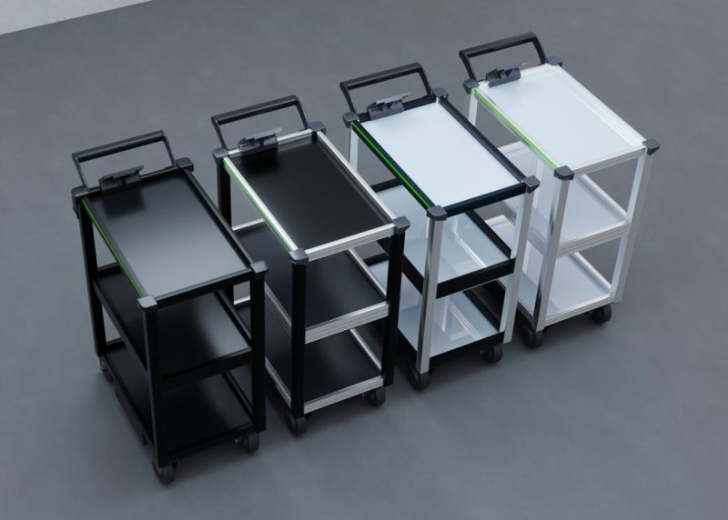 Autonomous Mobile Robotic Cart C2 - Quasi Robotics