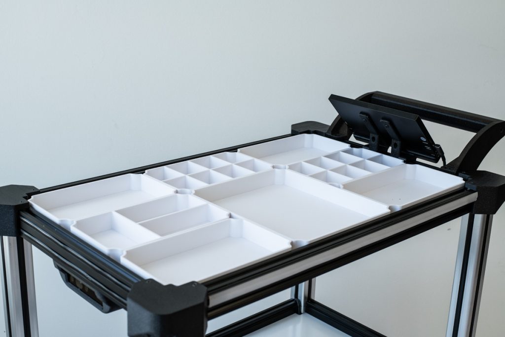 Model C2 - Robotic Cart AMR Robot for Internal Material Transport ...