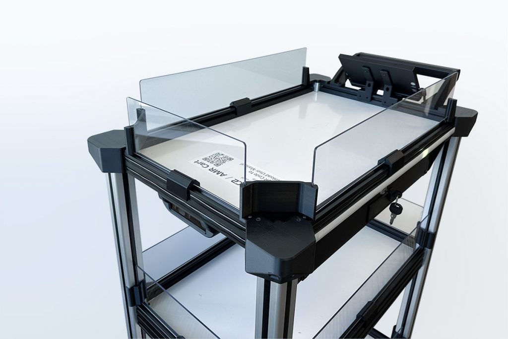 Model C2 - Robotic Cart AMR Robot for Internal Material Transport ...