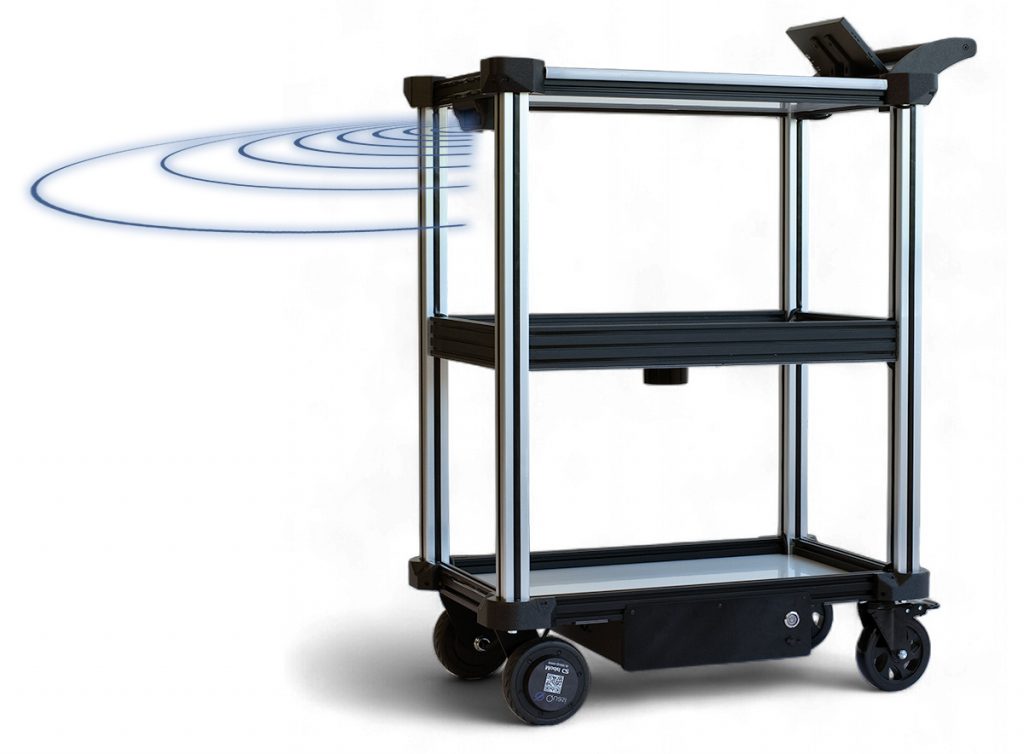 Model C2 - Robotic Cart AMR Robot for Internal Material Transport ...