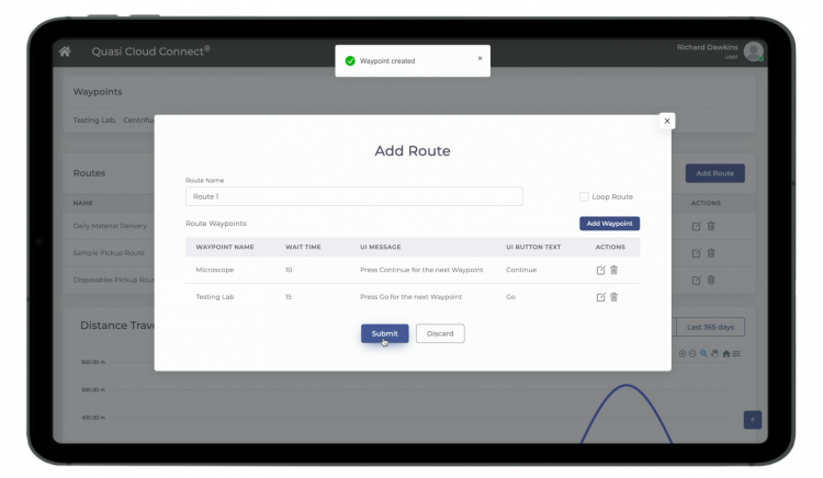 Model C2 - Robotic Cart AMR Robot for Internal Material Transport ...