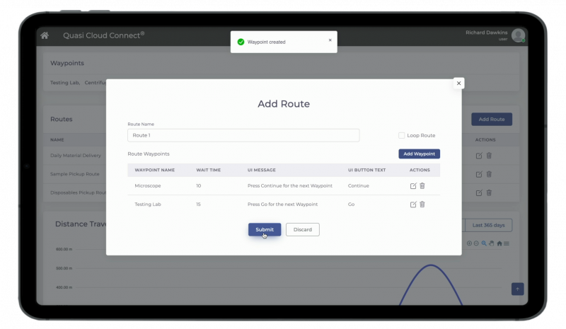 Model C2 - Robotic Cart AMR Robot for Internal Material Transport ...