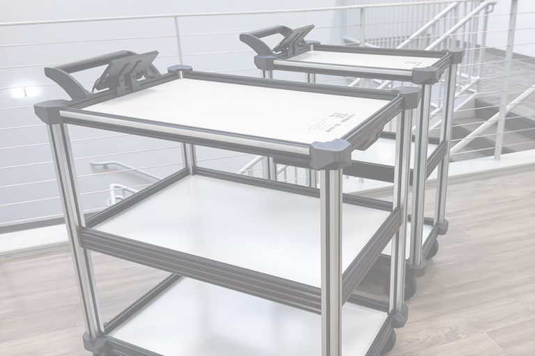 Model C2 - Robotic Cart AMR Robot for Internal Material Transport ...