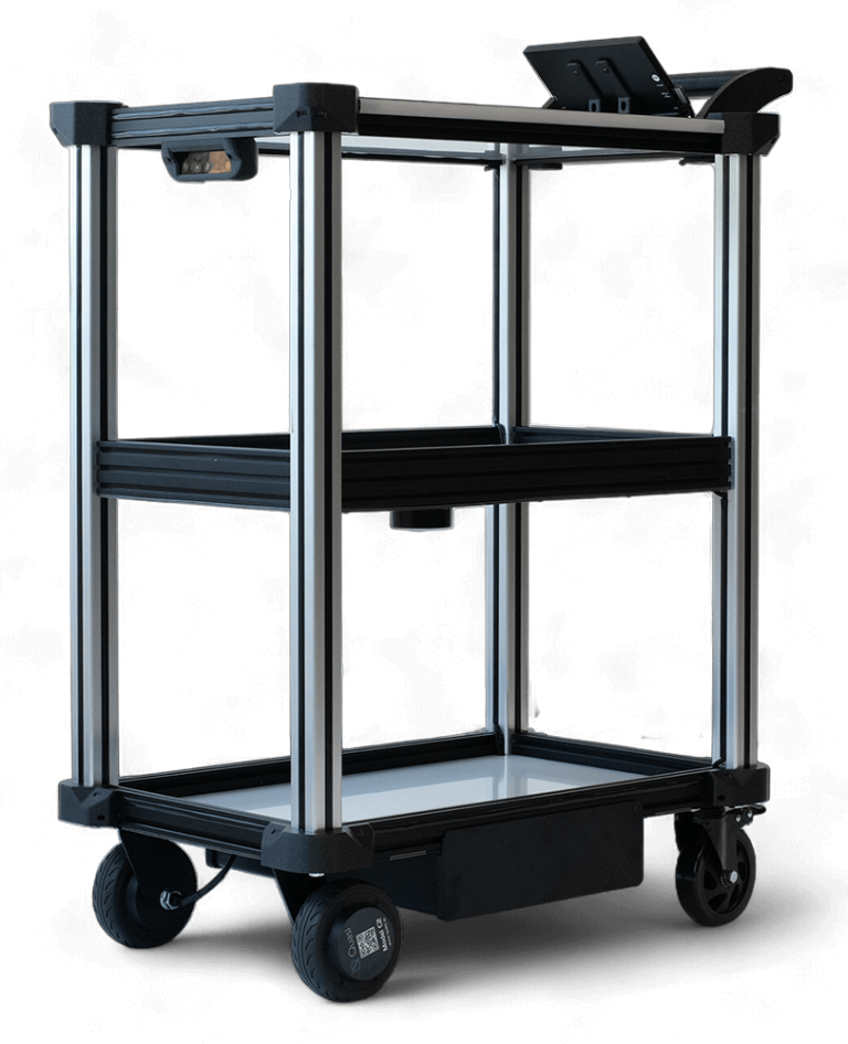 Model C2 - Robotic Cart AMR Robot for Internal Material Transport ...