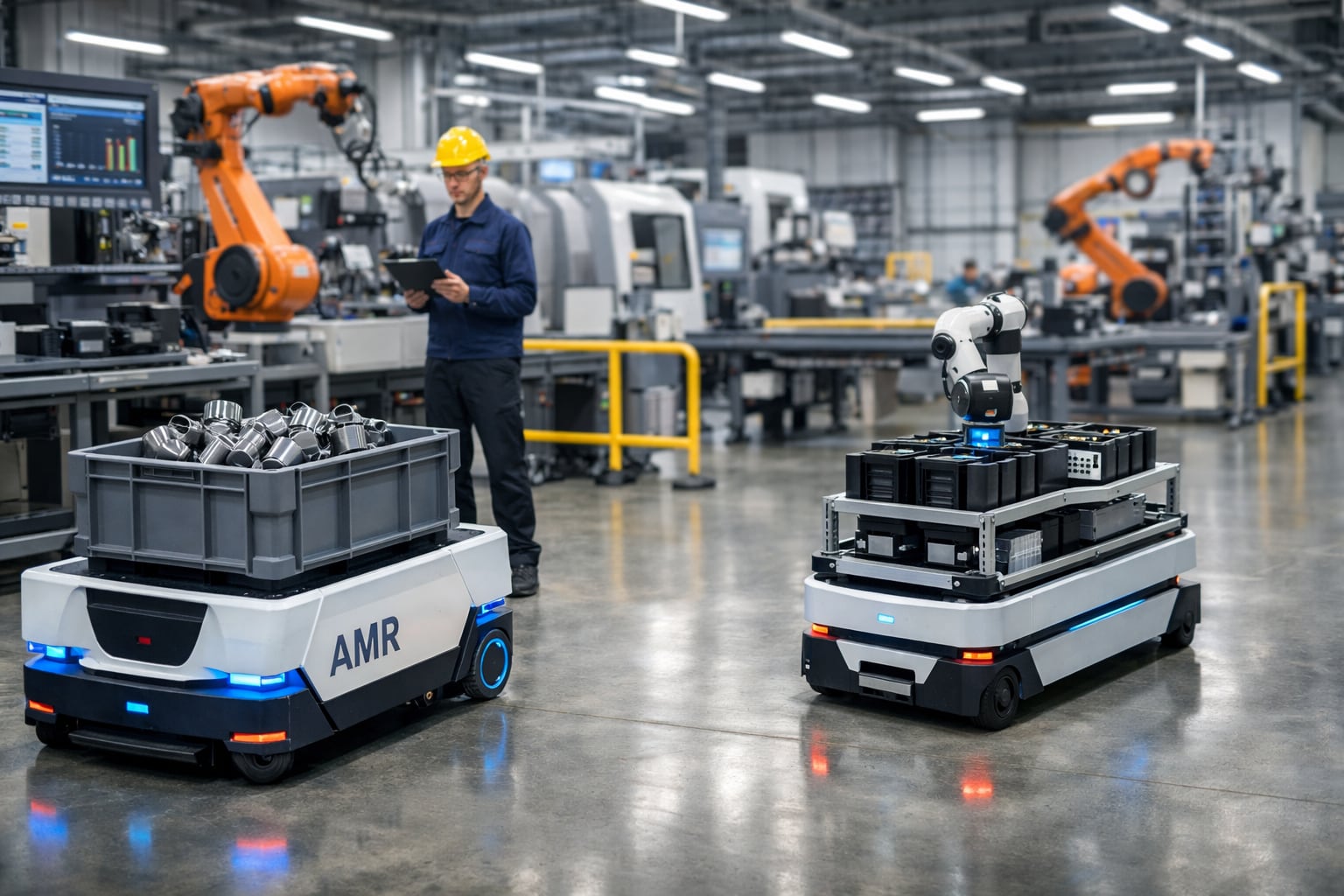 Autonomous Mobile Robots in Material Handling: Why Manufacturing Is ...